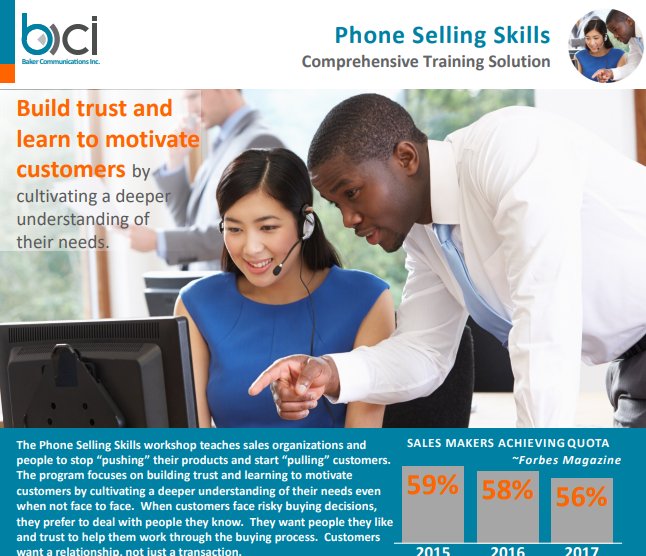 Download Virtual Telephone Selling Information